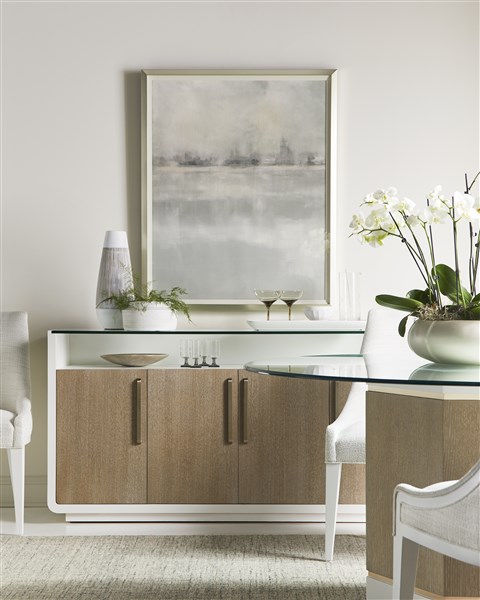 Cove Dining Table Base S400B-PA - Our Products - Vanguard Furniture