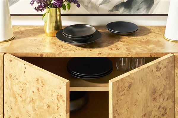 Edge Buffet P589B-CA - Our Products - Vanguard Furniture