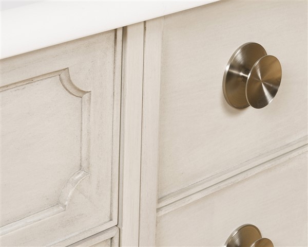 Dara Vanity with Metal Legs VA03G - Our Products - Vanguard Furniture