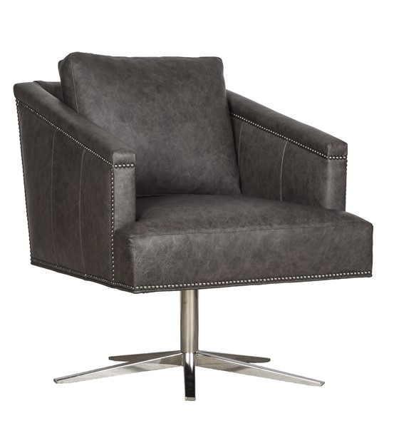 Rutherford Leather Swivel Chair WL809-SW - Our Products - Vanguard ...
